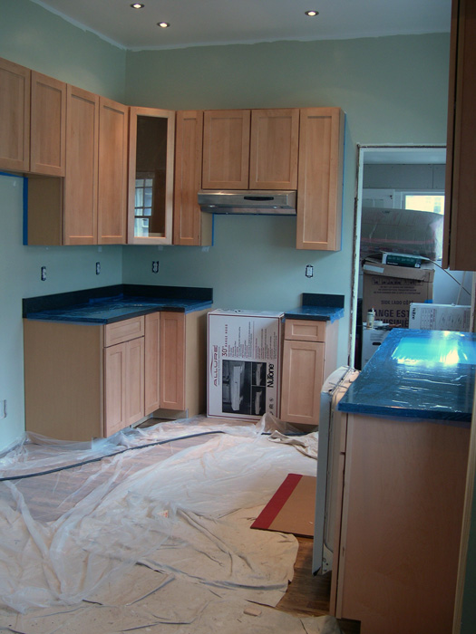 Counter Top Installation - Westview Bungalow